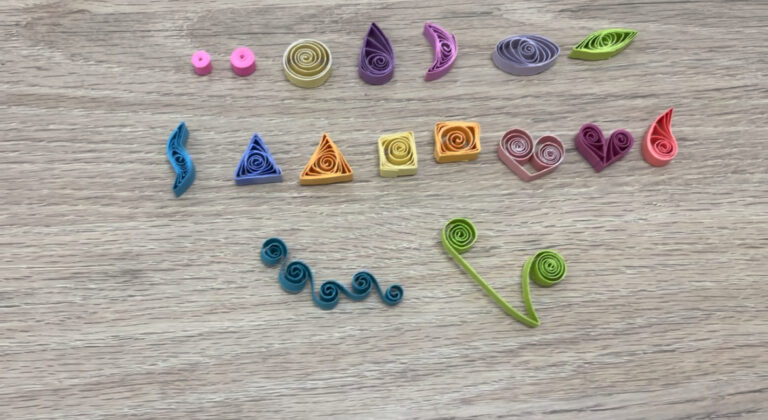 Clase 1 de filigrana o quilling (figuras básicas) con Sysabe – Sysabe
